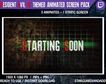 Classic Horror Movies - Old Retro TV - Twitch Animated Stream Screen ...