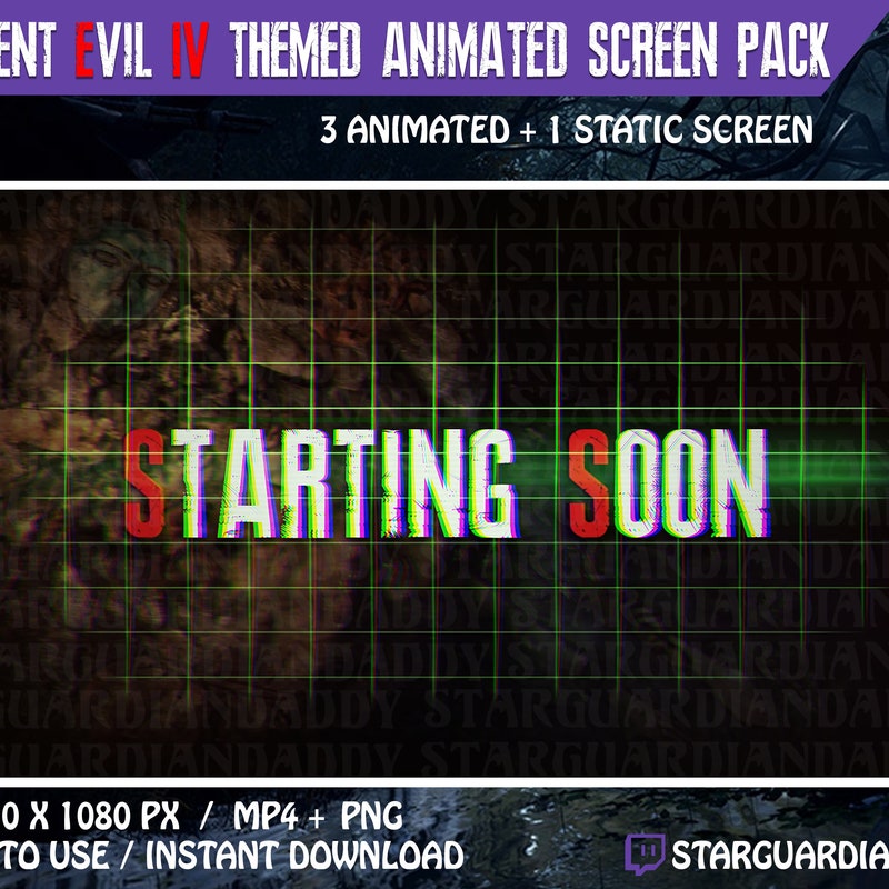 Resident Evil Stream Overlay - Etsy