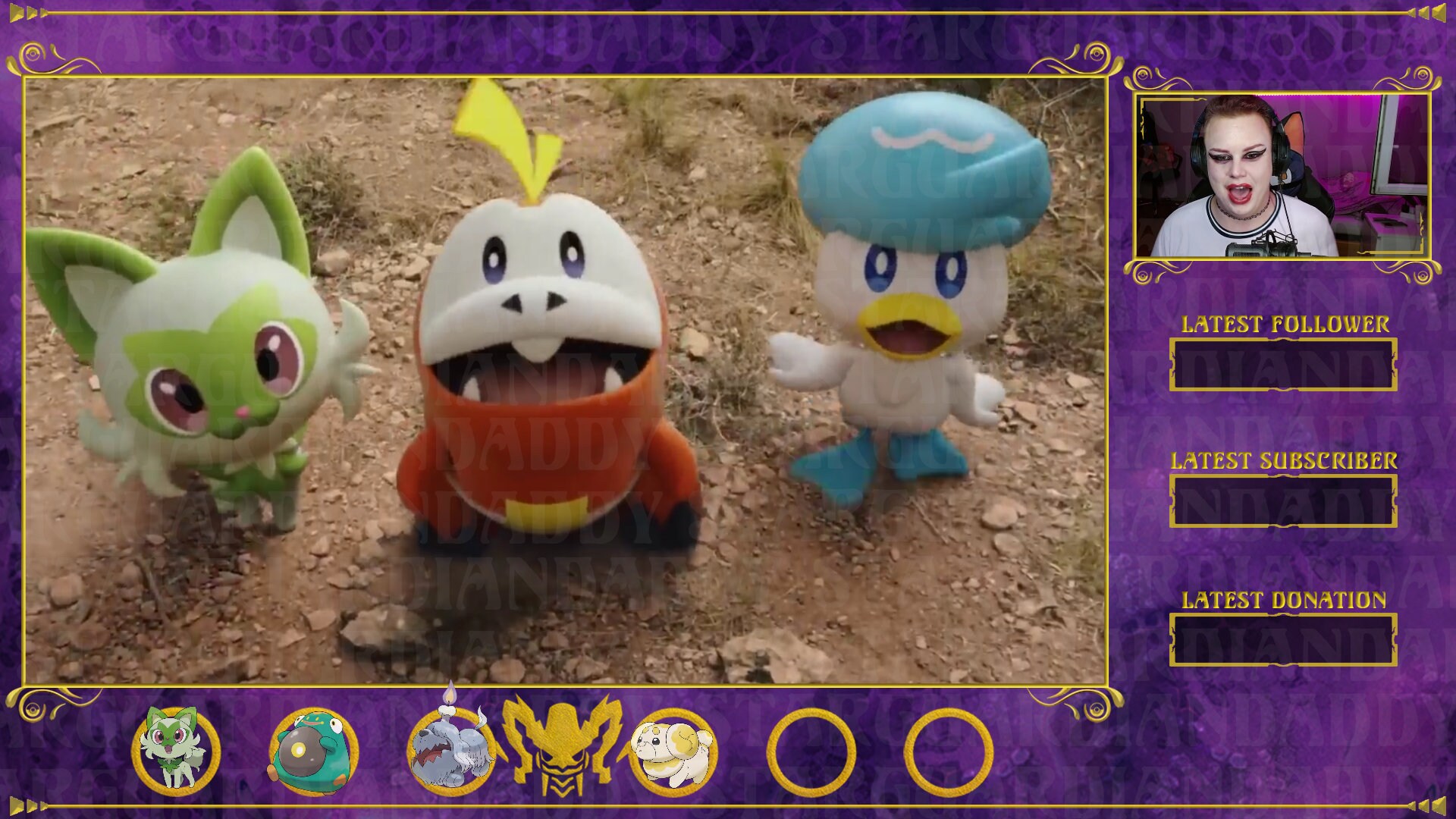 Pokemon Violet Theme - Twitch / Youtube Overlay - Stream Overlay ...