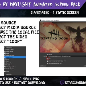 Dead by Daylight - Killer/survivor - DBD Theme - Twitch Animated Stream ...