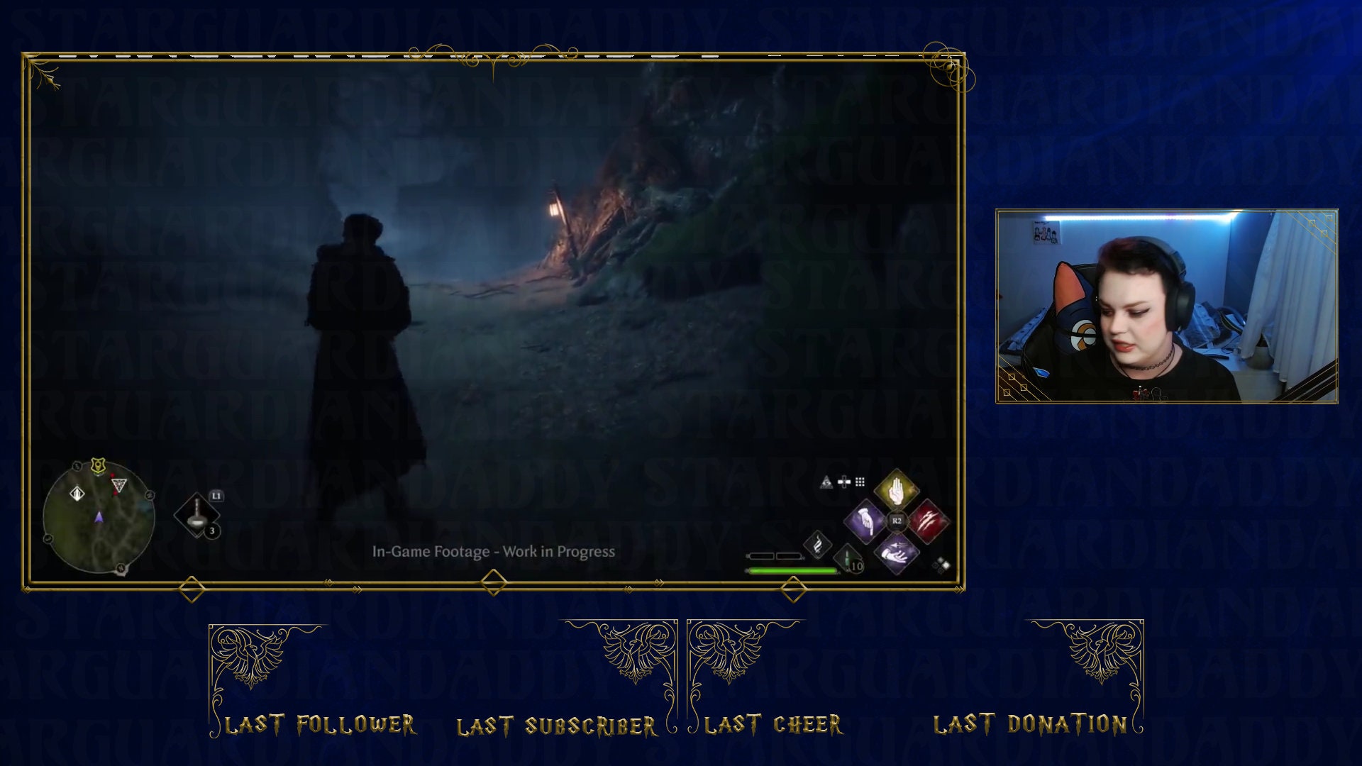 Ravenclaw Themed Stream Overlay - Hogwarts Legacy - Harry P Layout ...