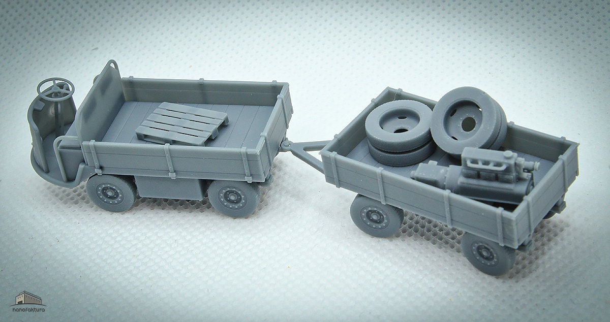 1/87 1/72 Trailer for Stal-258 Electric Trolley - Etsy