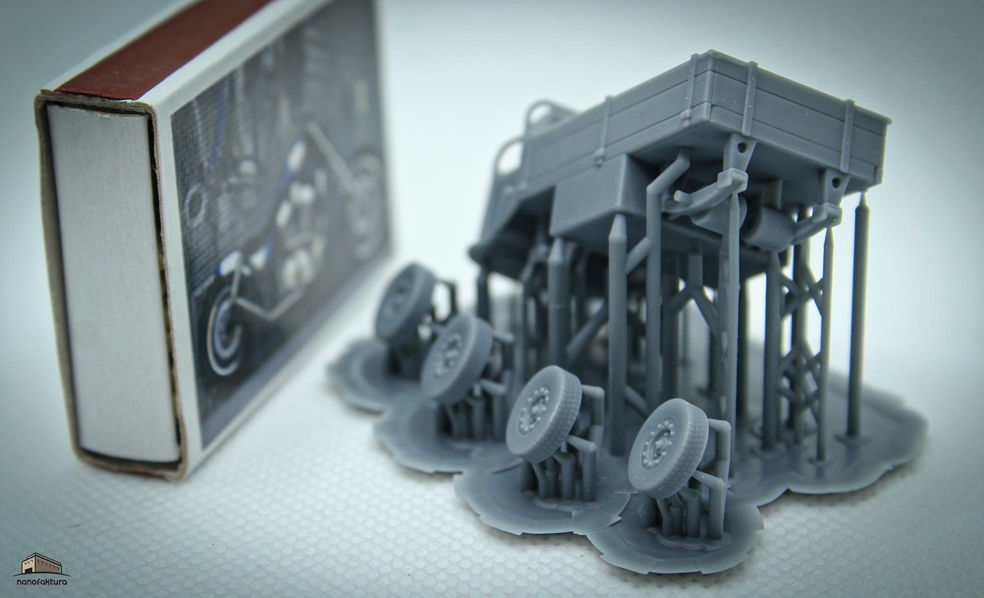 1/72 1/87 Polish Electric Cart Stal-258 Miniature 3D Printed - Etsy