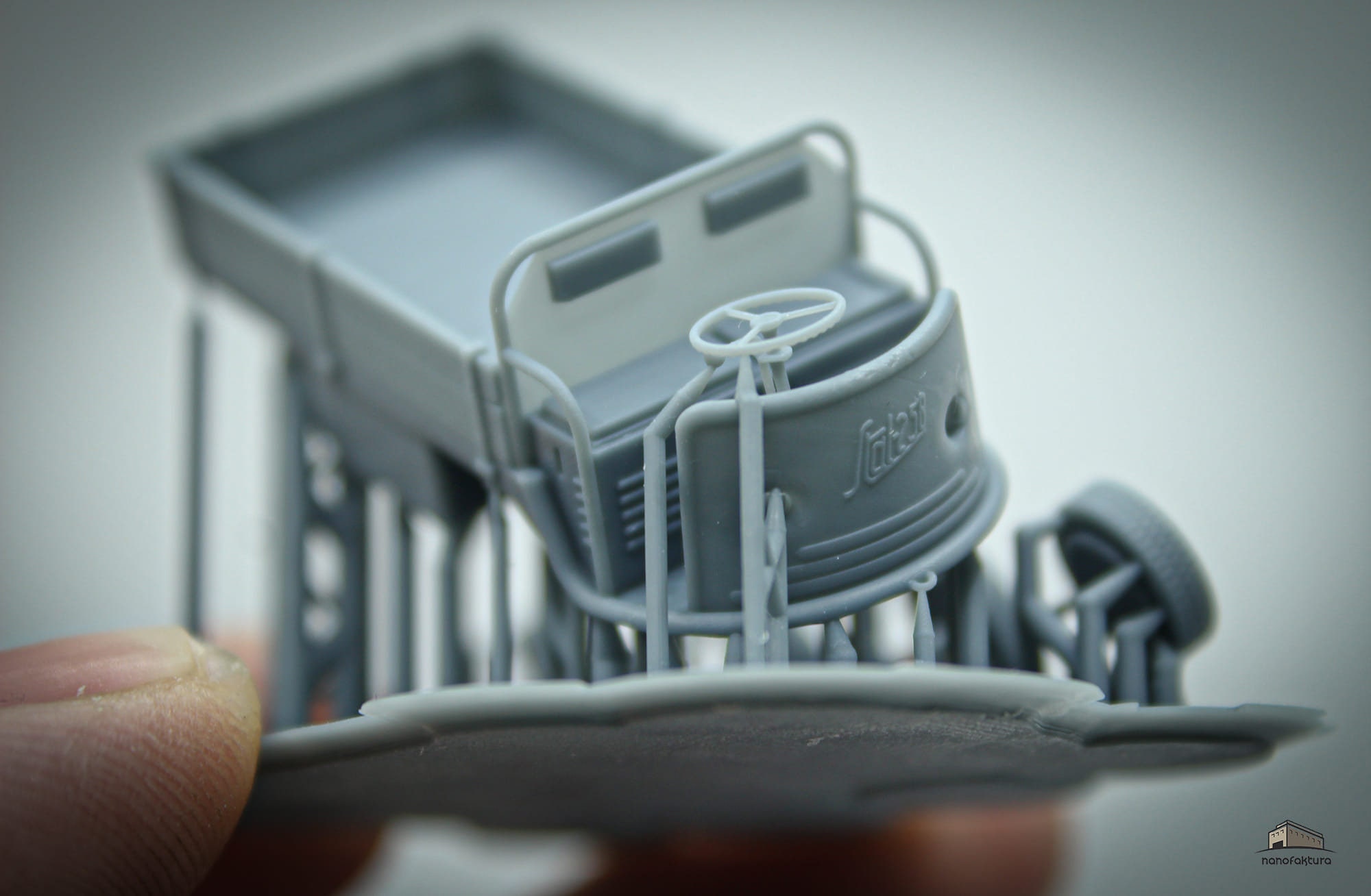 1/72 1/87 Polish Electric Cart Stal-258 Miniature 3D Printed - Etsy