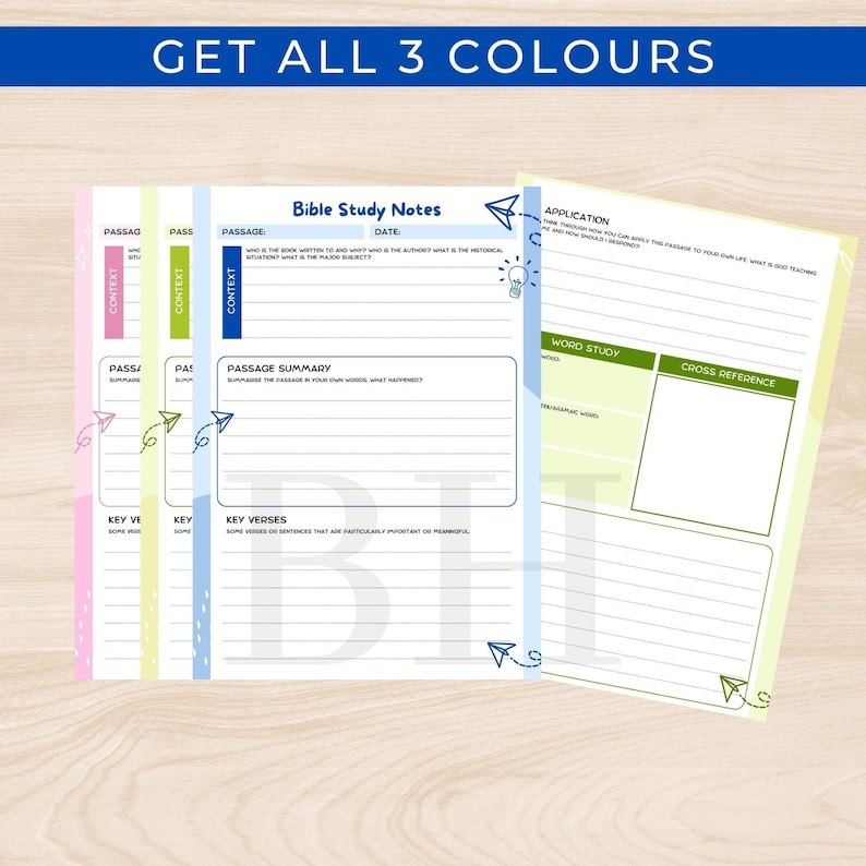 Kids Bible Study Printable, Bible Chapter Summary, INSTANT DOWNLOAD ...