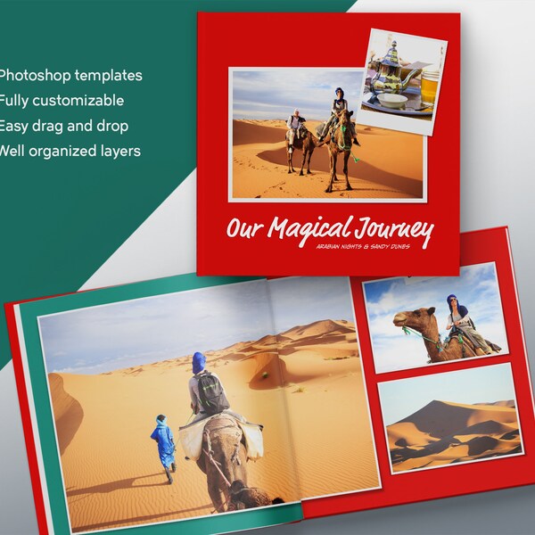 Square Album Template - Etsy