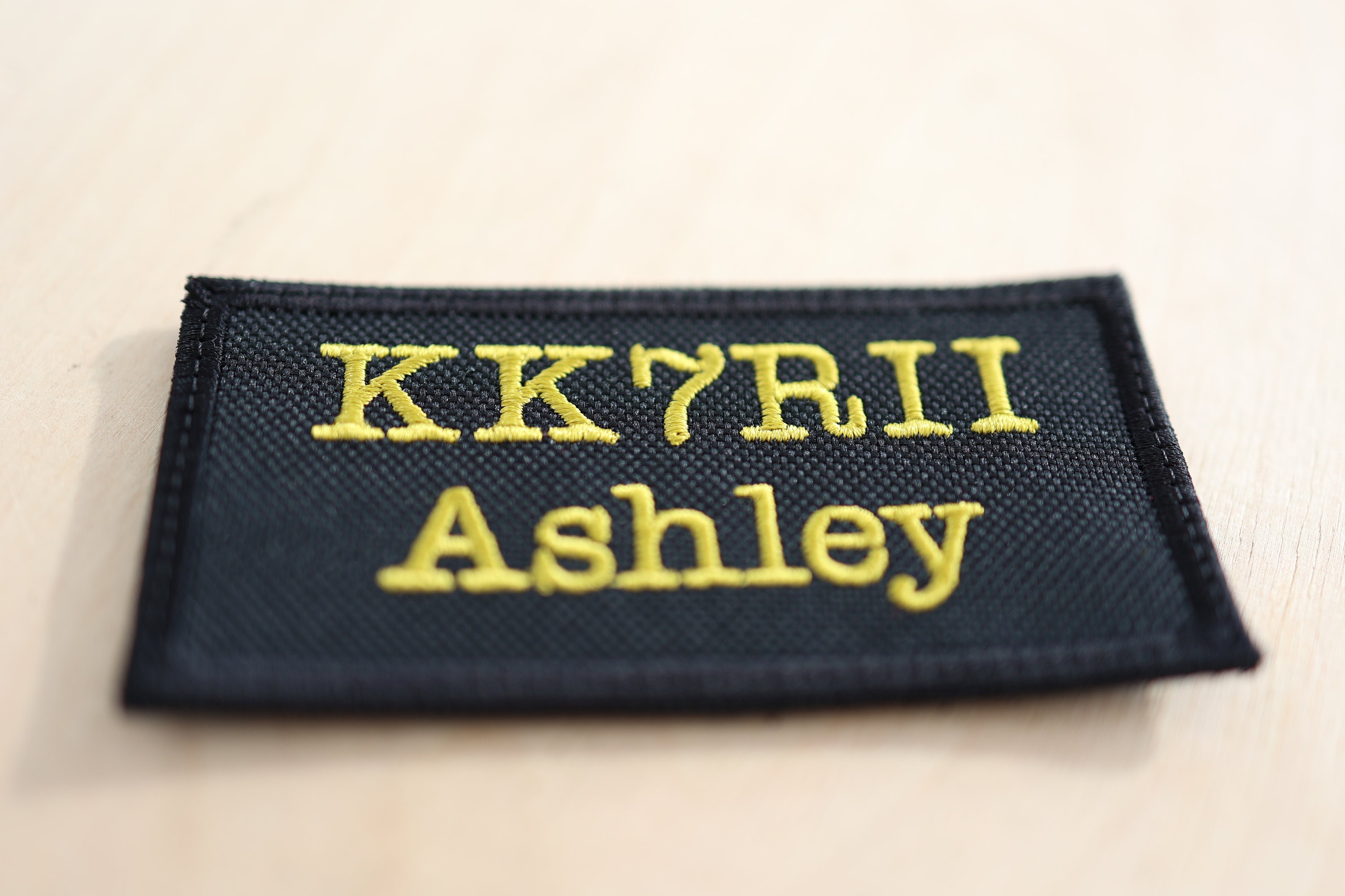 Callsign and Name Patches, Ham Radio, CB Radio Embroidered, 100x50 Mm ...
