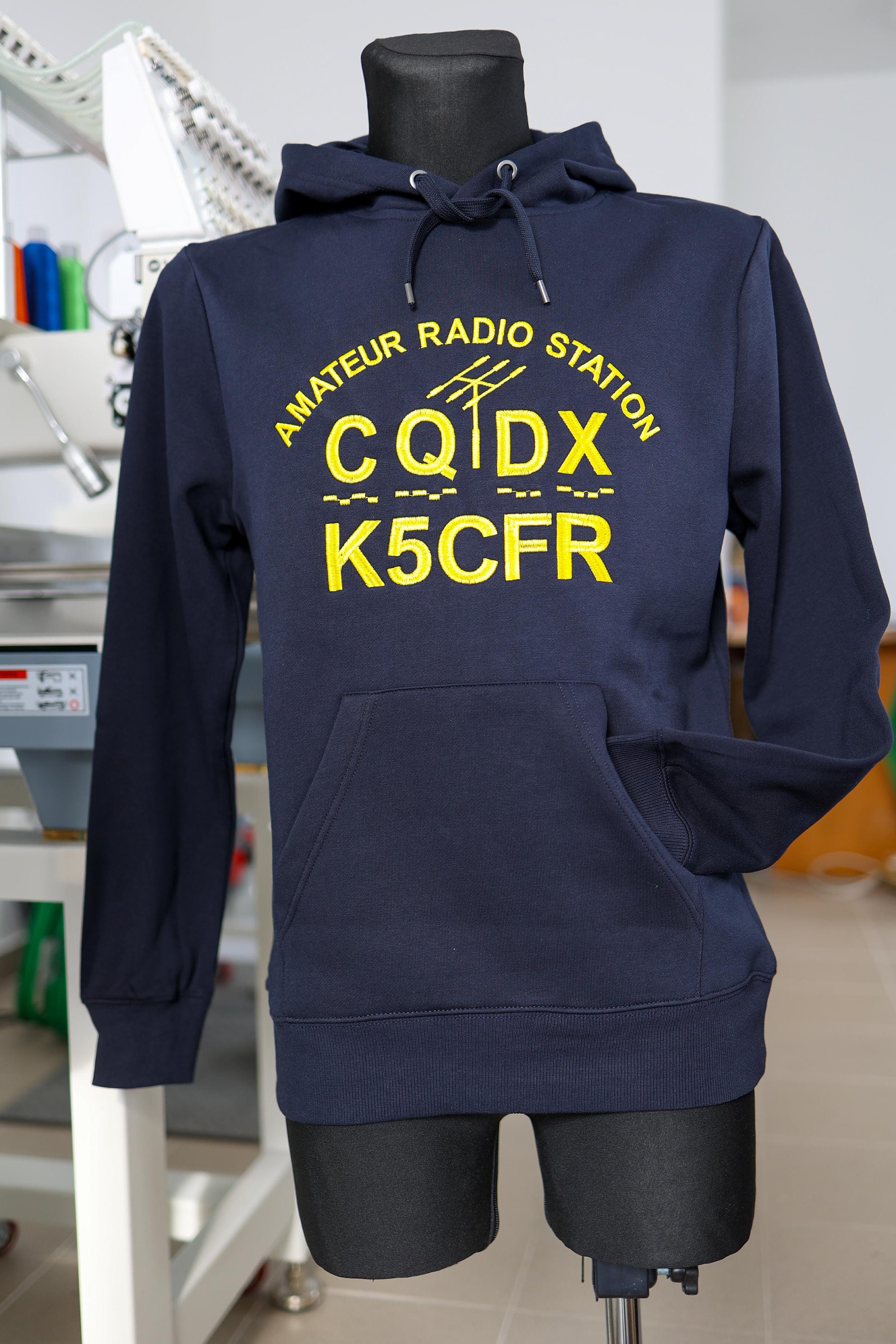Ham Radio, Sweatshirt, CQ DX, Callsign, Amateur Radio Station, Antenna ...