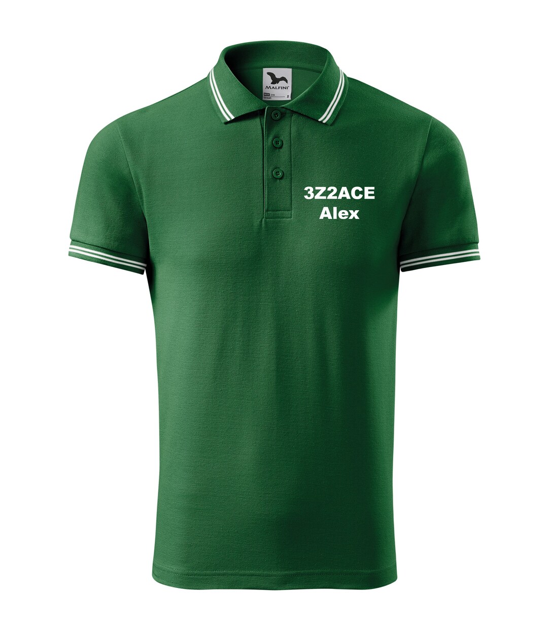 Poloshirt With Embroidery Your Call Sign and Name Ham Radio, Size S-3XL ...