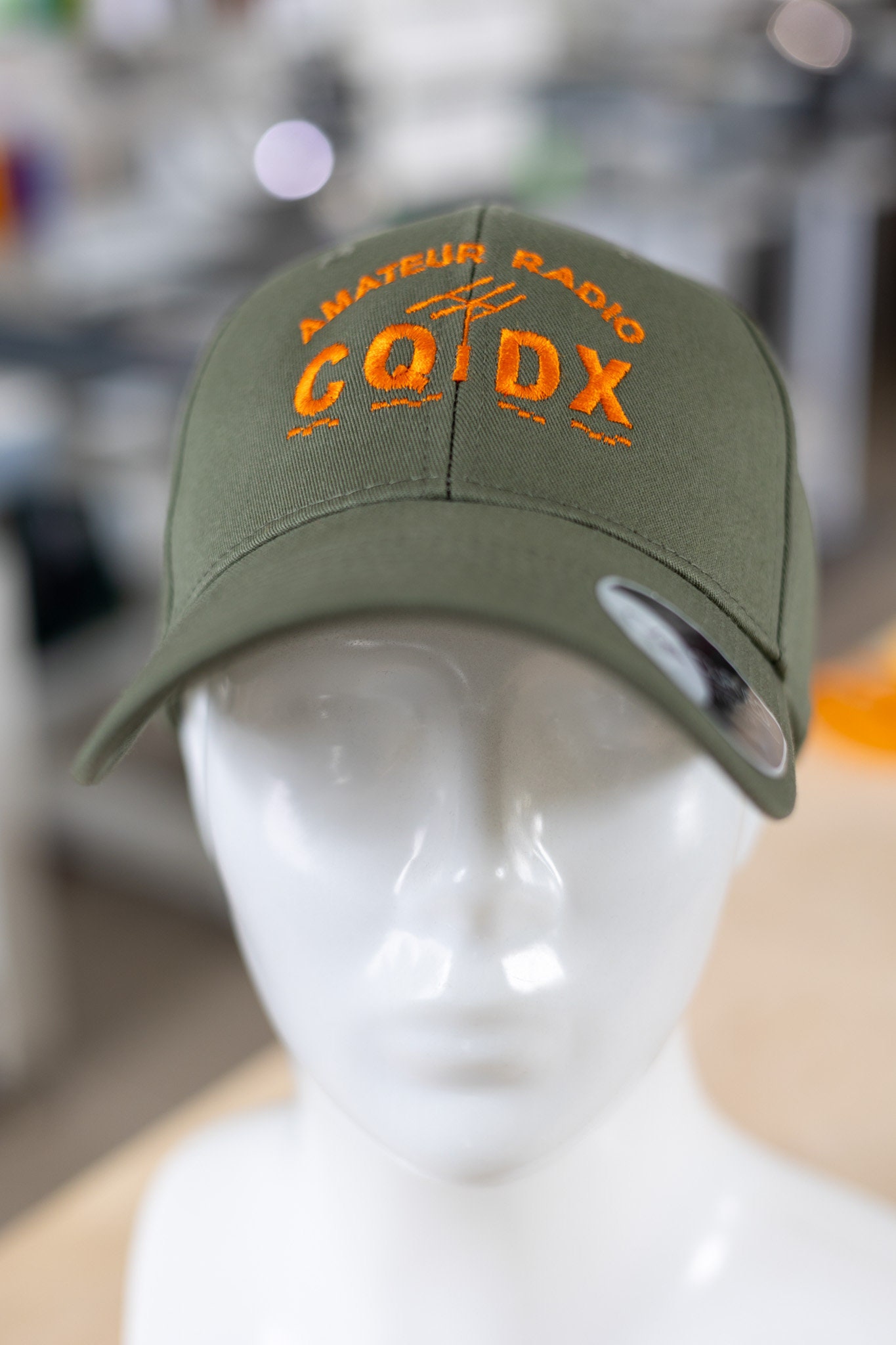 Unique Amateur Radio CQ DX Antenna Cw Ham Radio Cap Hat 100% Cotton ...