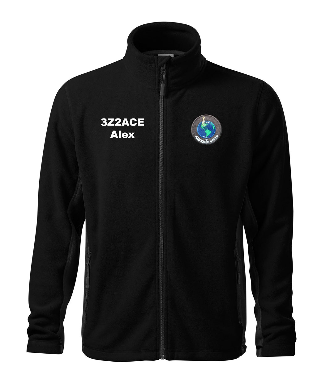 Ham Radio World Official Merchandise FLEECE - Personalised With ...