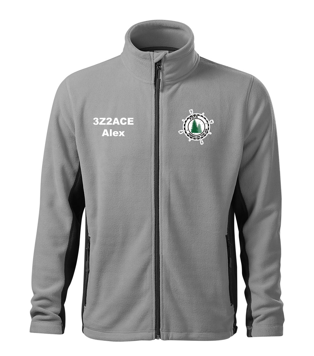 POTA Parks on the Air Official Merchandise FLEECE - Personalised With ...