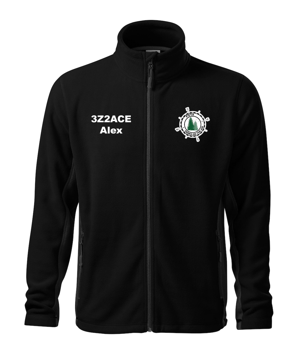 POTA Parks on the Air Official Merchandise FLEECE - Personalised With ...