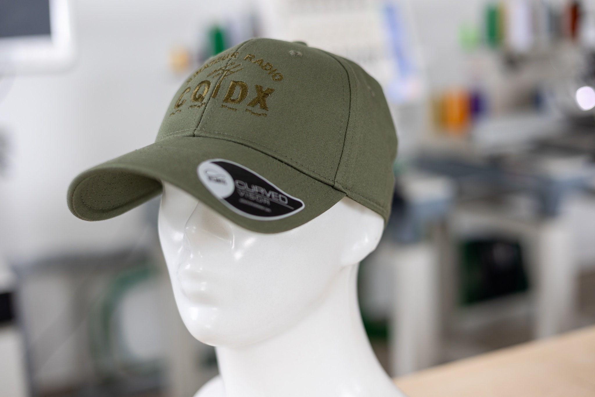 Unique Amateur Radio CQ DX Antenna Cw Ham Radio Cap Hat 100% Cotton ...