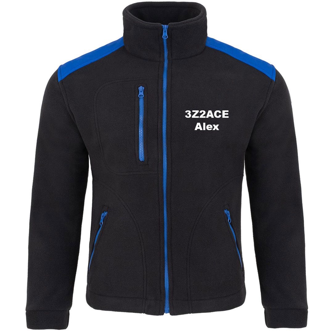 Fleece Jacket Personalized for Ham Radio CB Callsign and Name ...