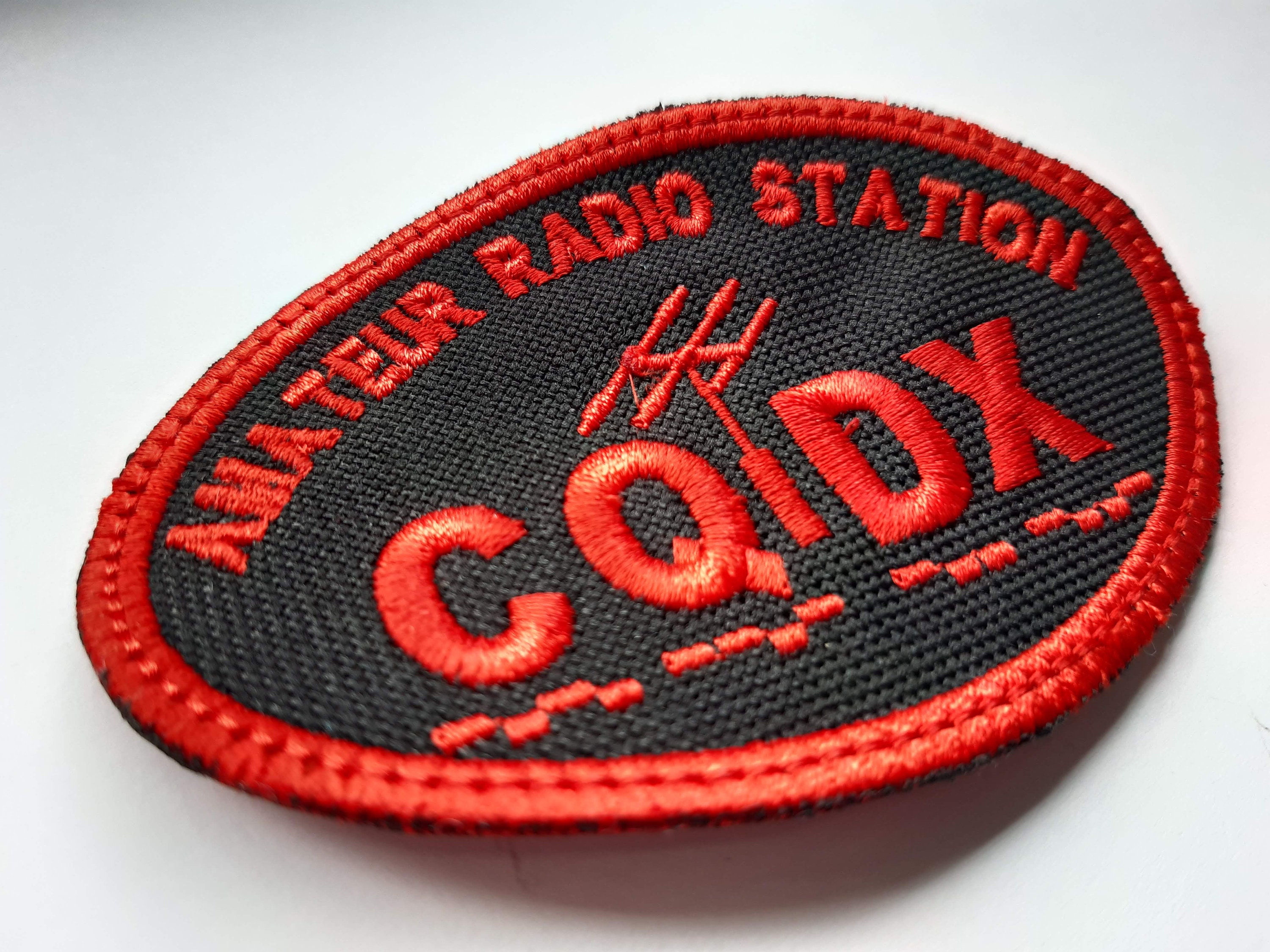 CQ DX CW Amateur Radio Station Embroidered Patch - Ham Radio Gift - Etsy