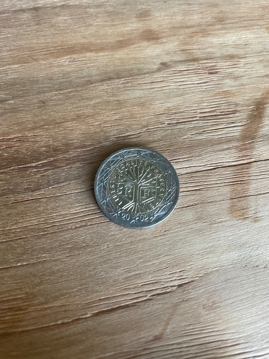 2002 Defects France 2 Euro Coin - Etsy