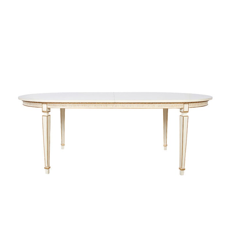 Oval Dining Table in White - Etsy