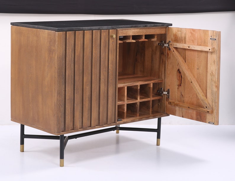 2 Door Bar Cabinet - Etsy