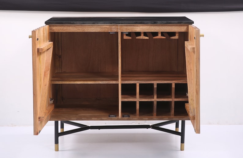 2 Door Bar Cabinet - Etsy