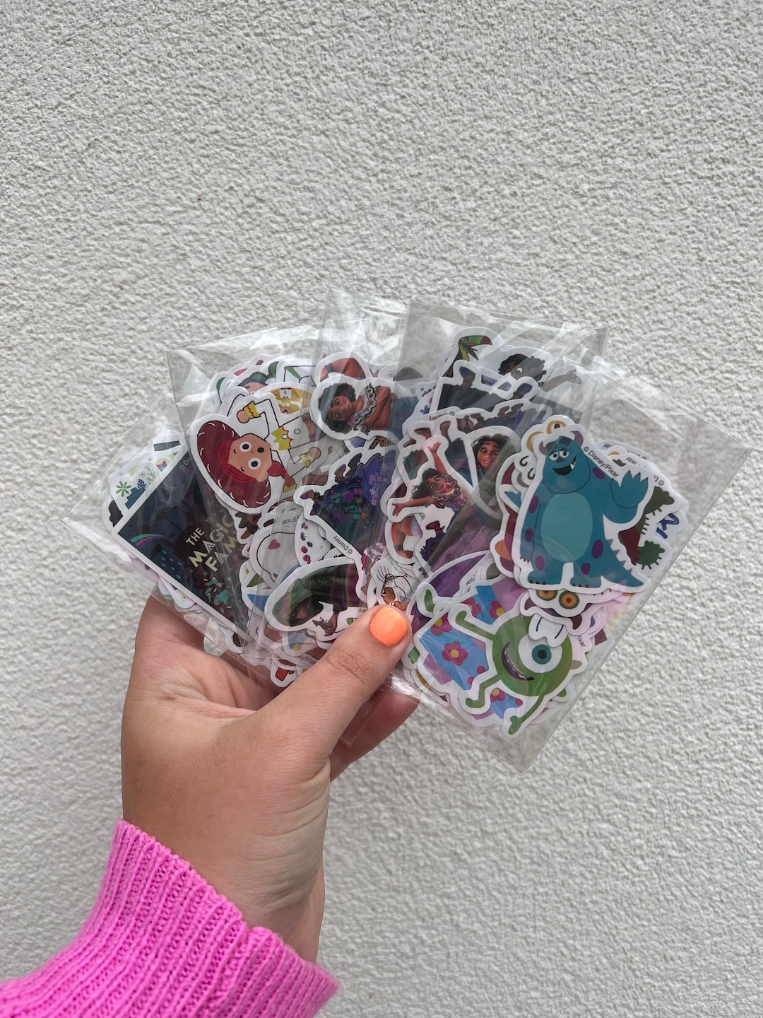 DISNEY THEMED Stickers Pack of 20 - Etsy