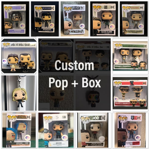 Custom Funko Pop Box - Etsy