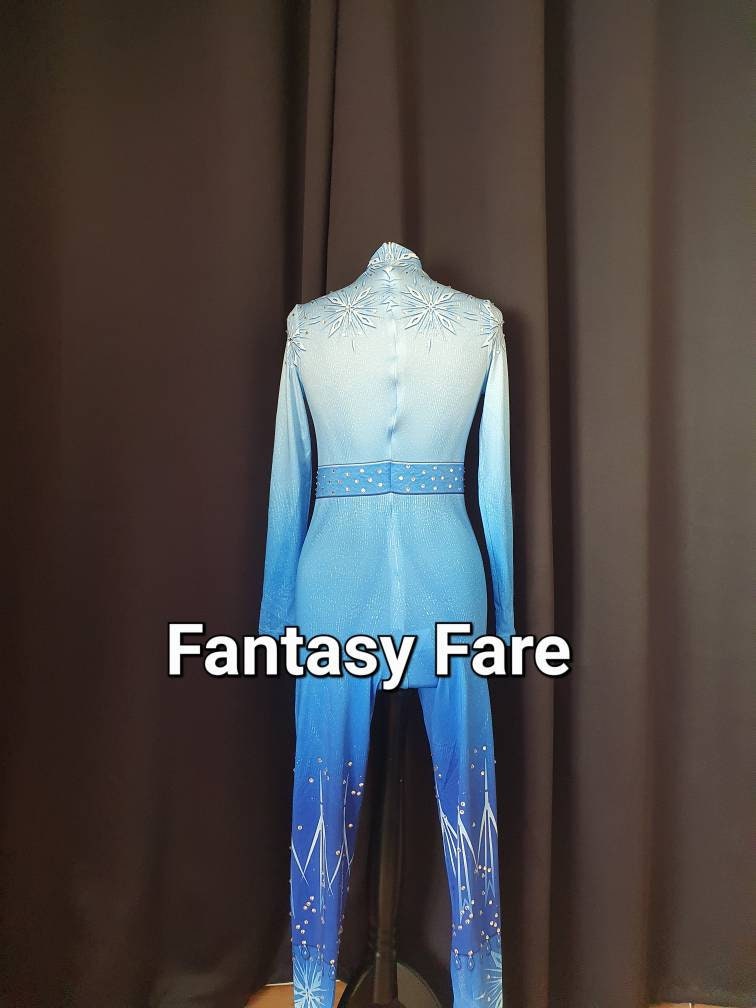 Disney Elsa Frozen Rhinestone Festival / Stage Wear / DJ / Rave ...