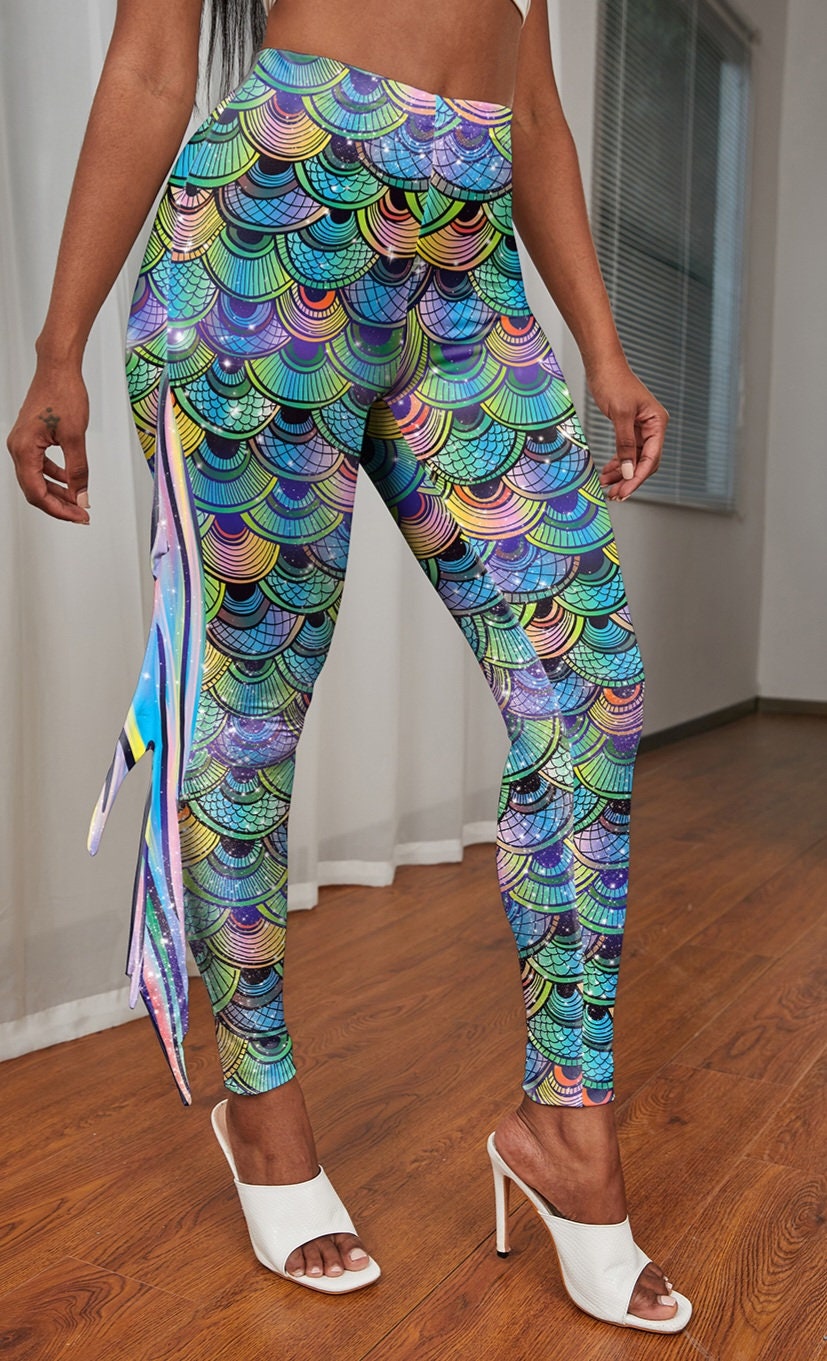 3D Print Adult High Waisted Scaled Mermaid Tail Themed - Etsy