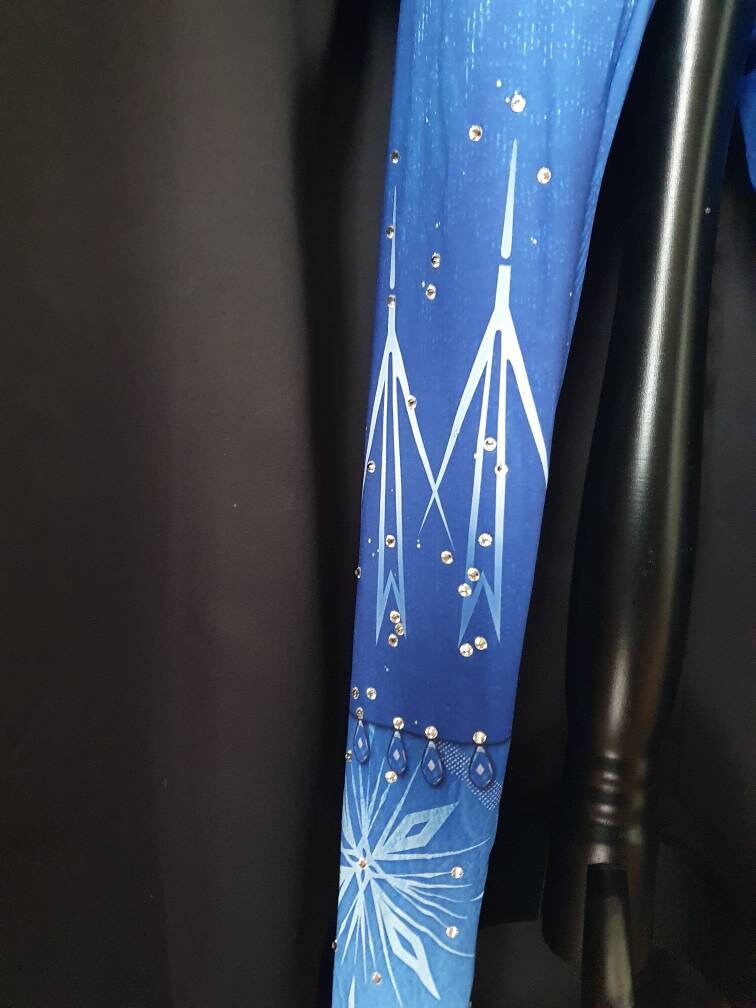 Disney Elsa Frozen Rhinestone Festival / Stage Wear / DJ / Rave ...