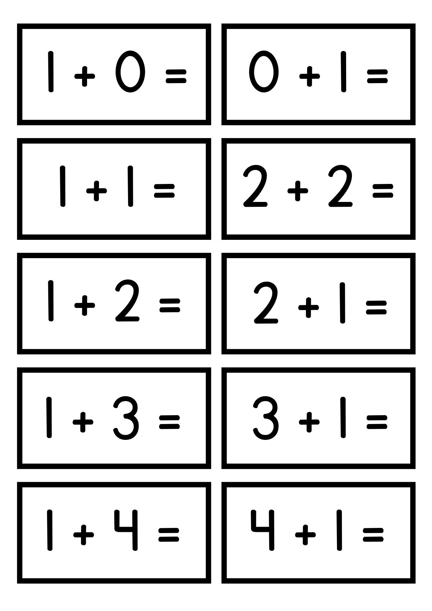 Addition Facts Flashcards: Elementary Math to 20 (PDF) - Etsy