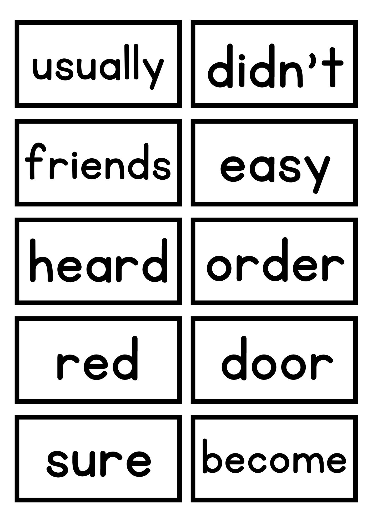 Fry's Sight Words! Bundle! Flashcards! First to Tenth Hundred Words ...