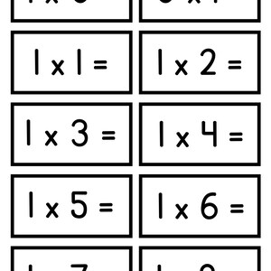 Multiplication! Multiplication Facts! Bundle! Times Tables! Multiply ...