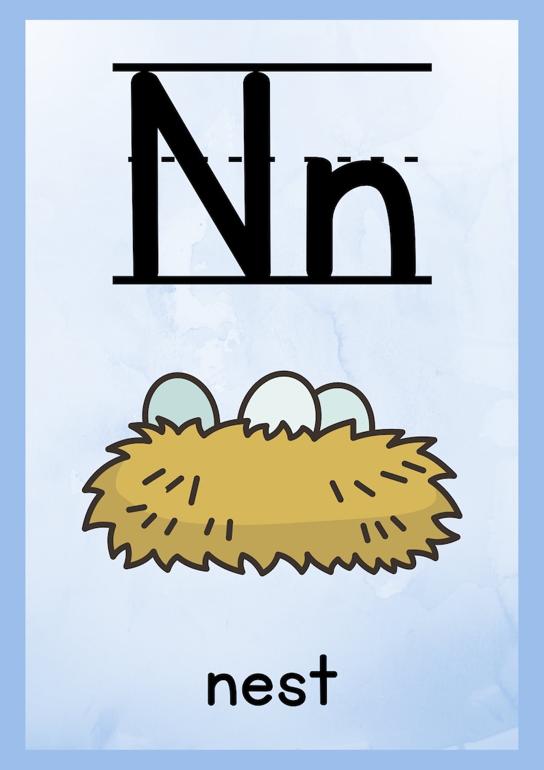 Alphabet Posters! Alphabet Display! Classroom Display! Alphabet Chart ...