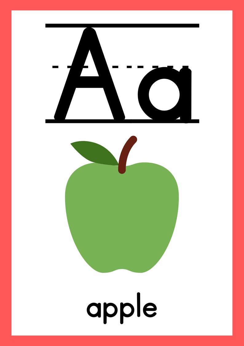 Alphabet Posters! Alphabet Chart! Alphabet Display! Classroom Display ...