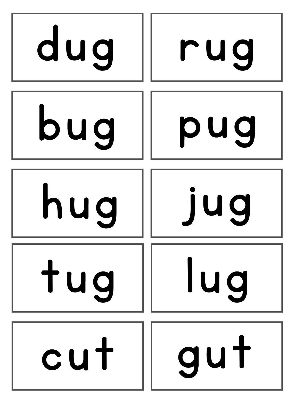 CVC Words. Flashcards. Consonant Vowel Consonant. Reading. - Etsy