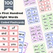 Fry's First Hundred Sight Words Color Coded Flashcards - Etsy