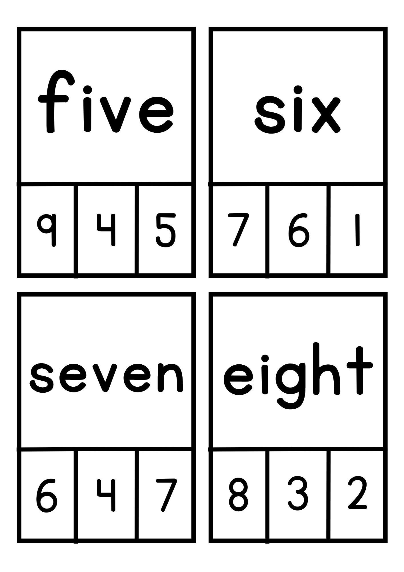 Counting Clip Cards! Numbers! Clip Cards! Number Cards! Mathematics ...