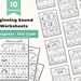 Beginning Sound Worksheets! Phonological Awareness! Phonics! Worksheets ...