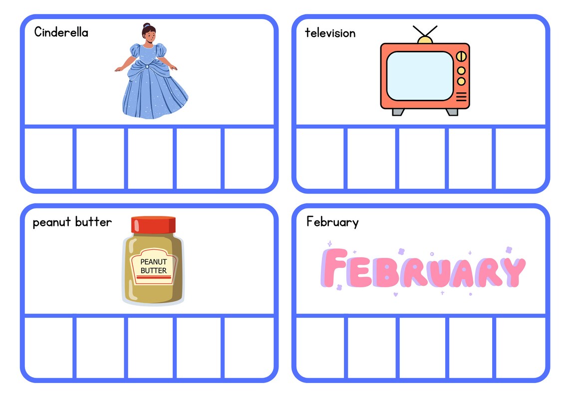 Syllables. Syllable Activity. Number of Syllables. Counting Syllables ...