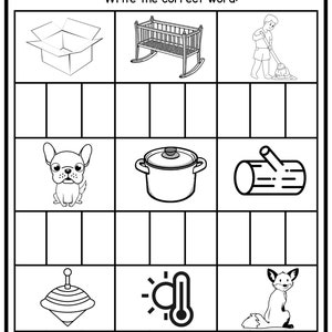 CVC Worksheets! CVC Activities! CVC Writing! Consonant Vowel Consonant ...