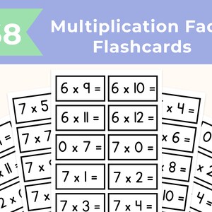 Multiplication! Multiplication Facts! Bundle! Times Tables! Multiply ...