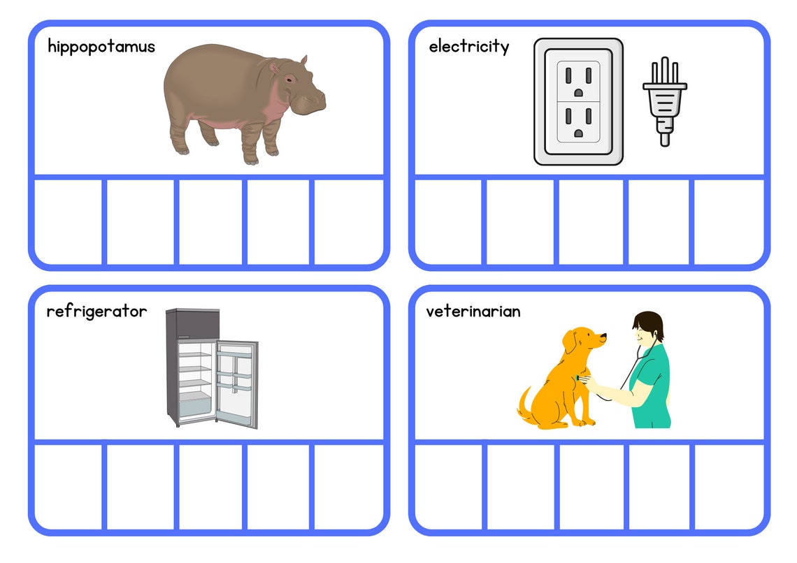 Syllables. Syllable Activity. Number of Syllables. Counting Syllables ...
