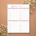 Printable General Sign-up Sheet | Sign-up Tracker | Letter PDF ...