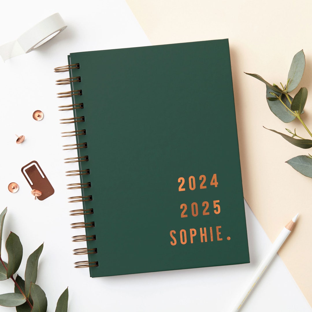 Personalised Contemporary 2024-2025 Mid-year Diary Mid-year Diary 2024 ...