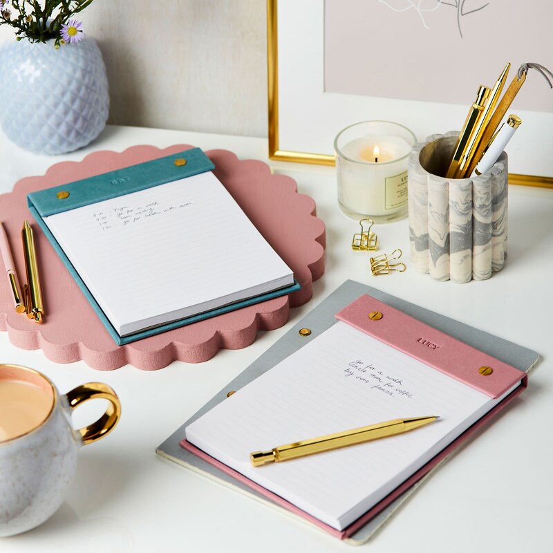 Leather Notepad - Etsy