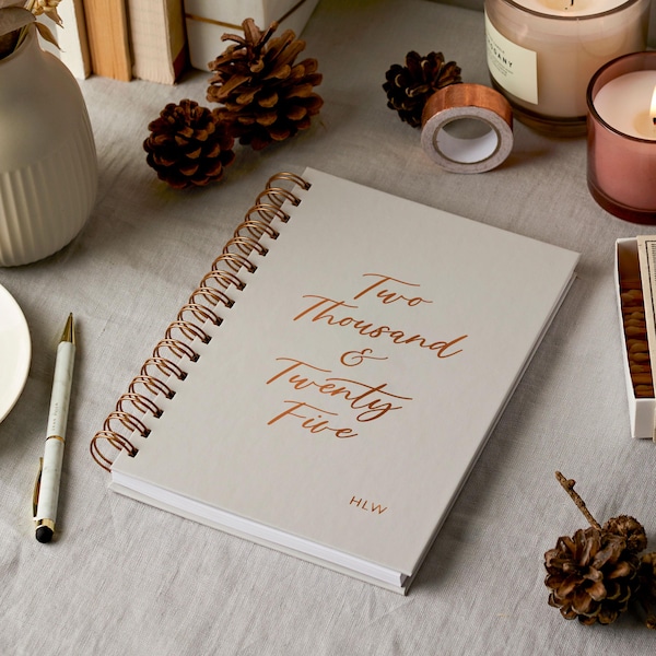 Personalised Diary 2025 - Etsy UK