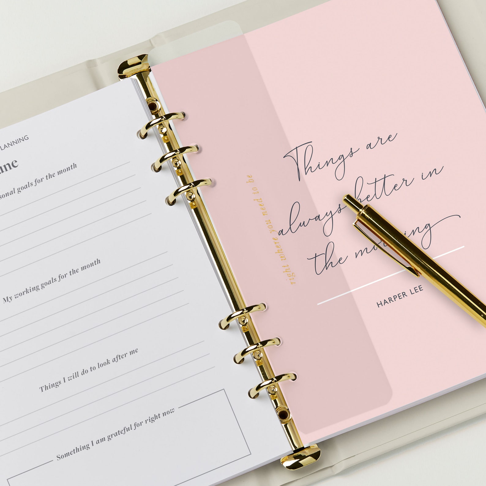 Personalised My Organised Life Planner Lifestyle Planner - Etsy