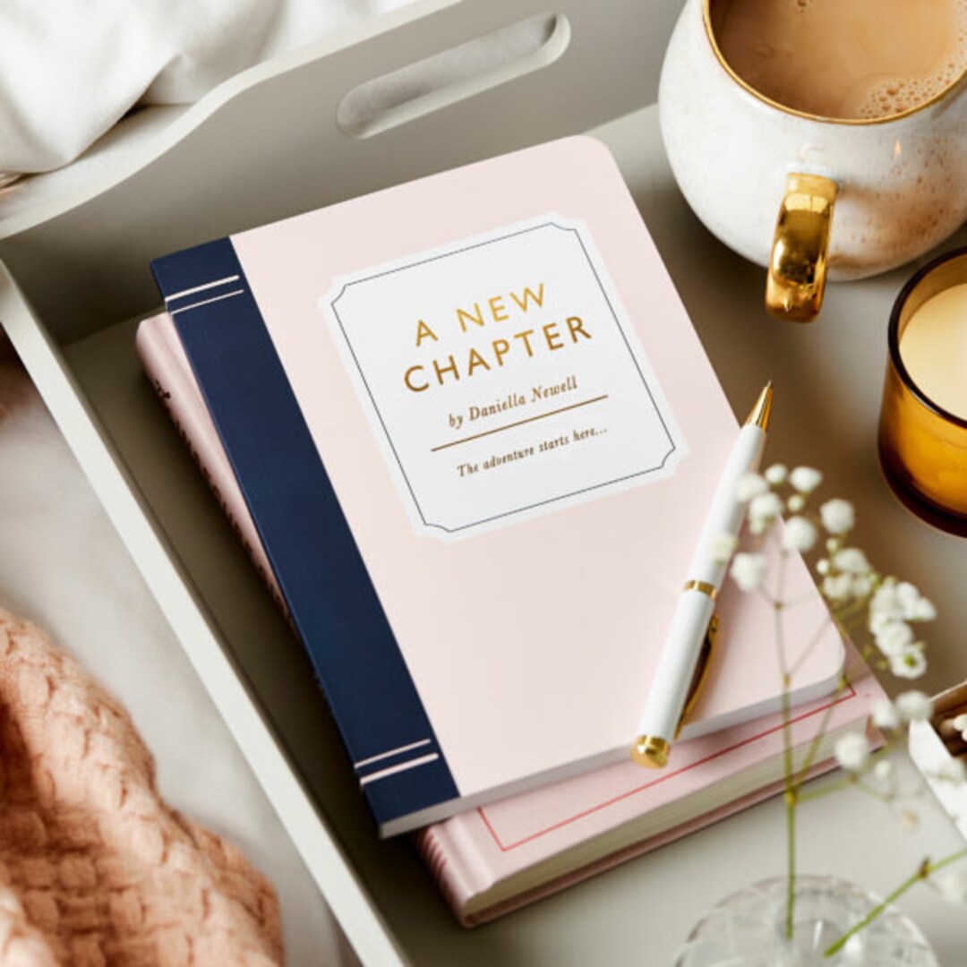 Personalised Book-style Novel Notebook - Reading Notebook - Book Lovers ...