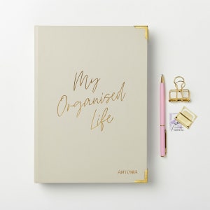 Personalised My Organised Life Planner - Lifestyle Planner - Best Daily ...
