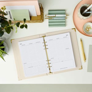 Personalised 'my Organised Life' Planner: Gold Foil Embossed A5 ...